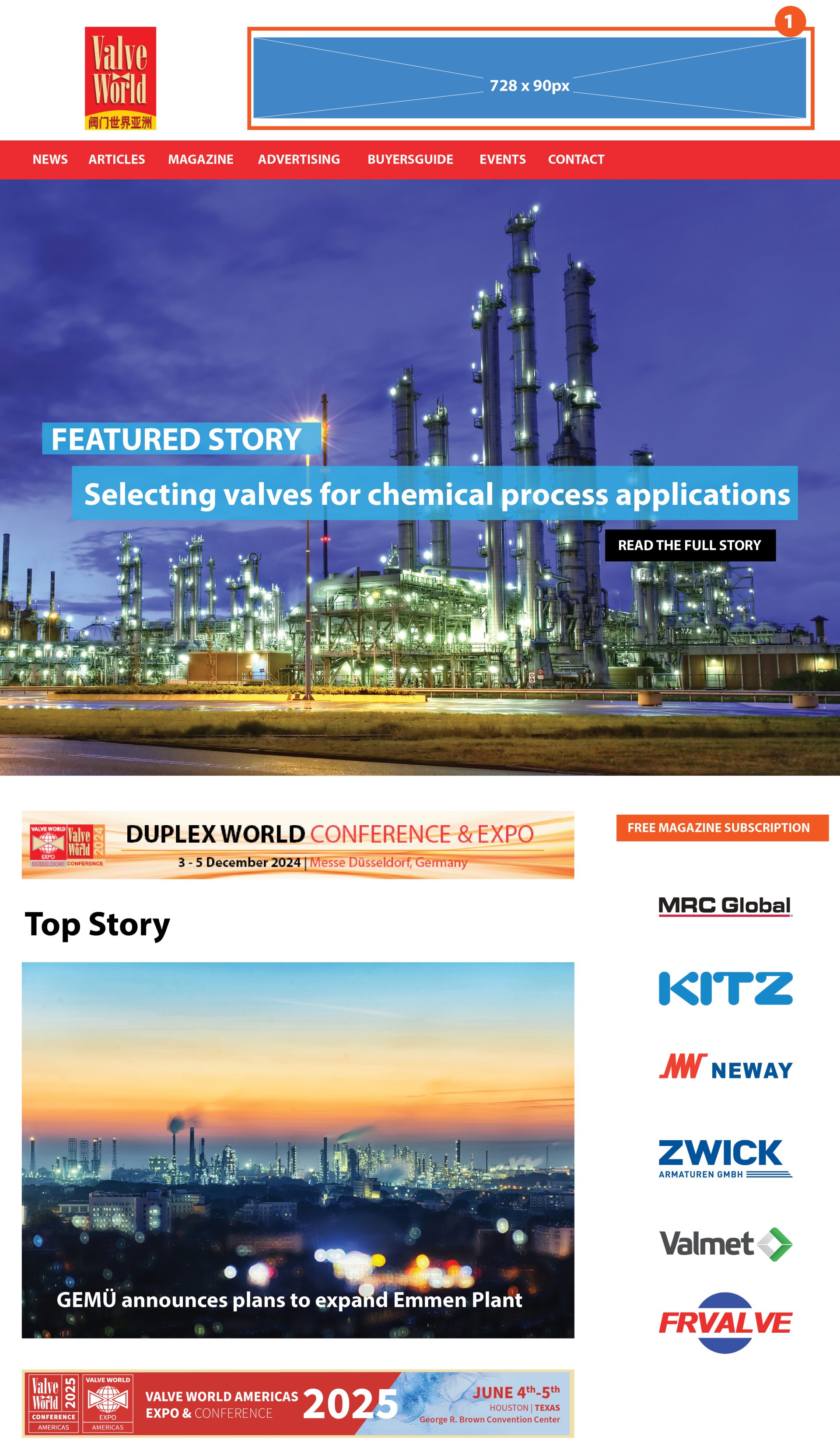 Website - Valve World Asia